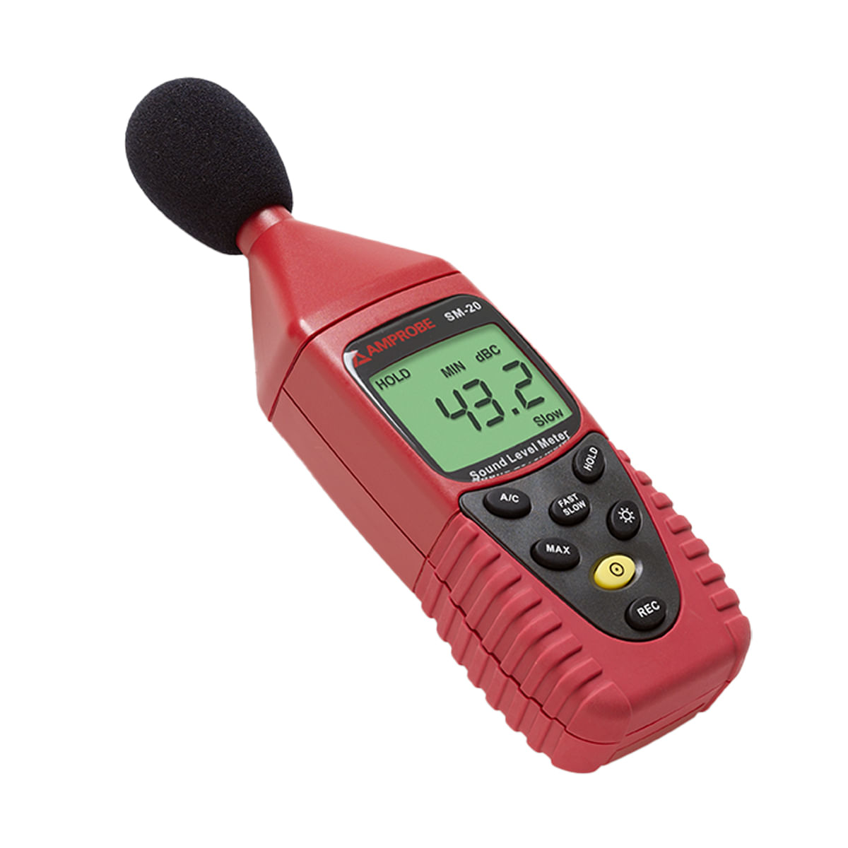 AMPROBE - SM-20A - Medidor de sonido con ponderación A y C hasta 130 dB ...